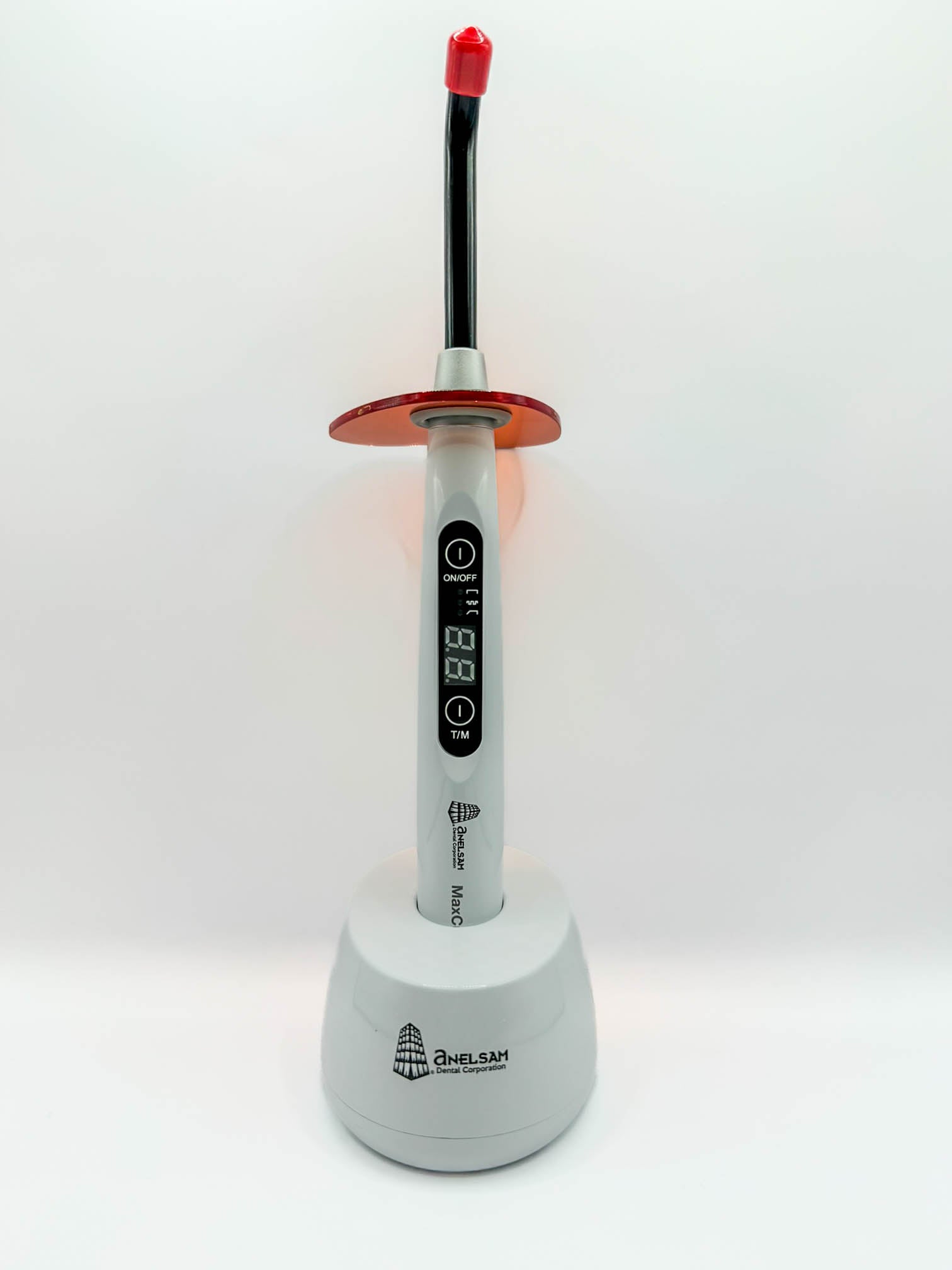 Lampara curing light max cure 3 c/base blanco anelsam (garantia de 1 a