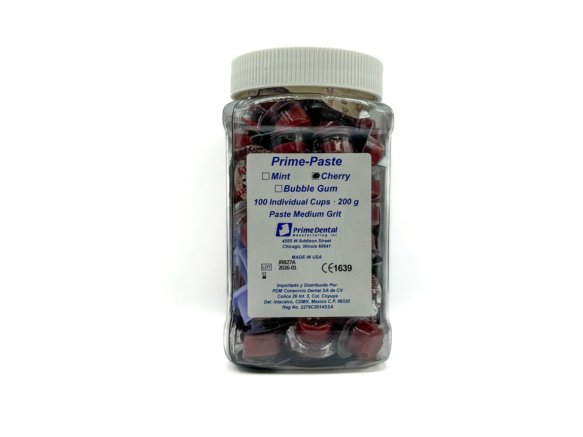 Prime paste prophylaxis 100 cups 200g cherry