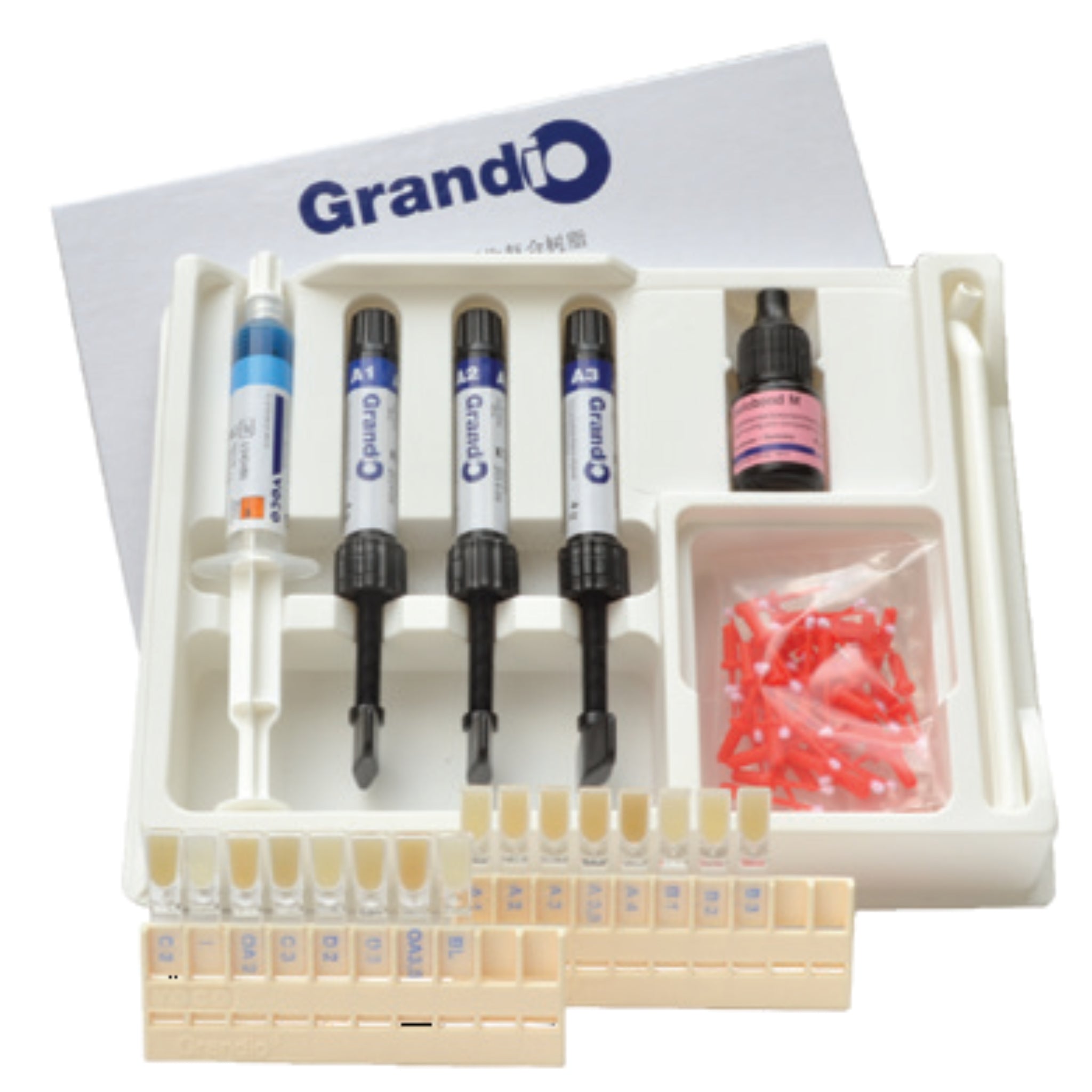 Grandio triset jeringas 3 x 4 + solobond m + accesorios